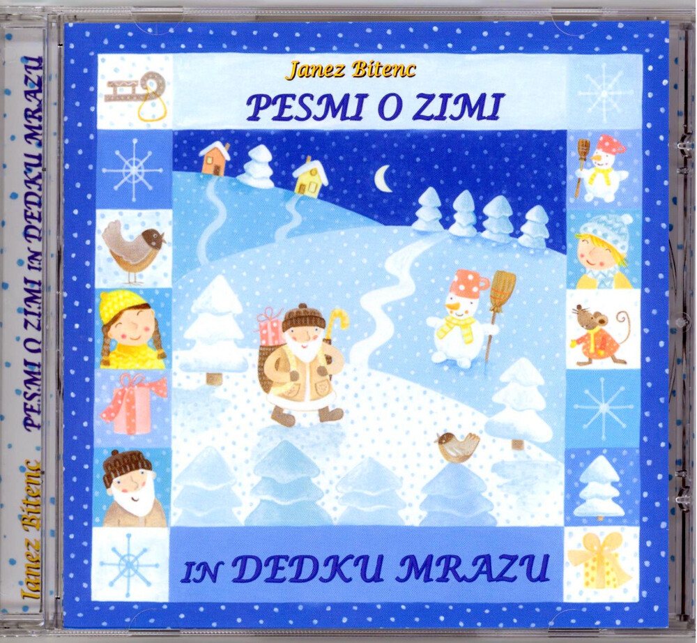 PESMI O ZIMI IN DEDKU MRAZU - CD - Založba obzorja d.d.